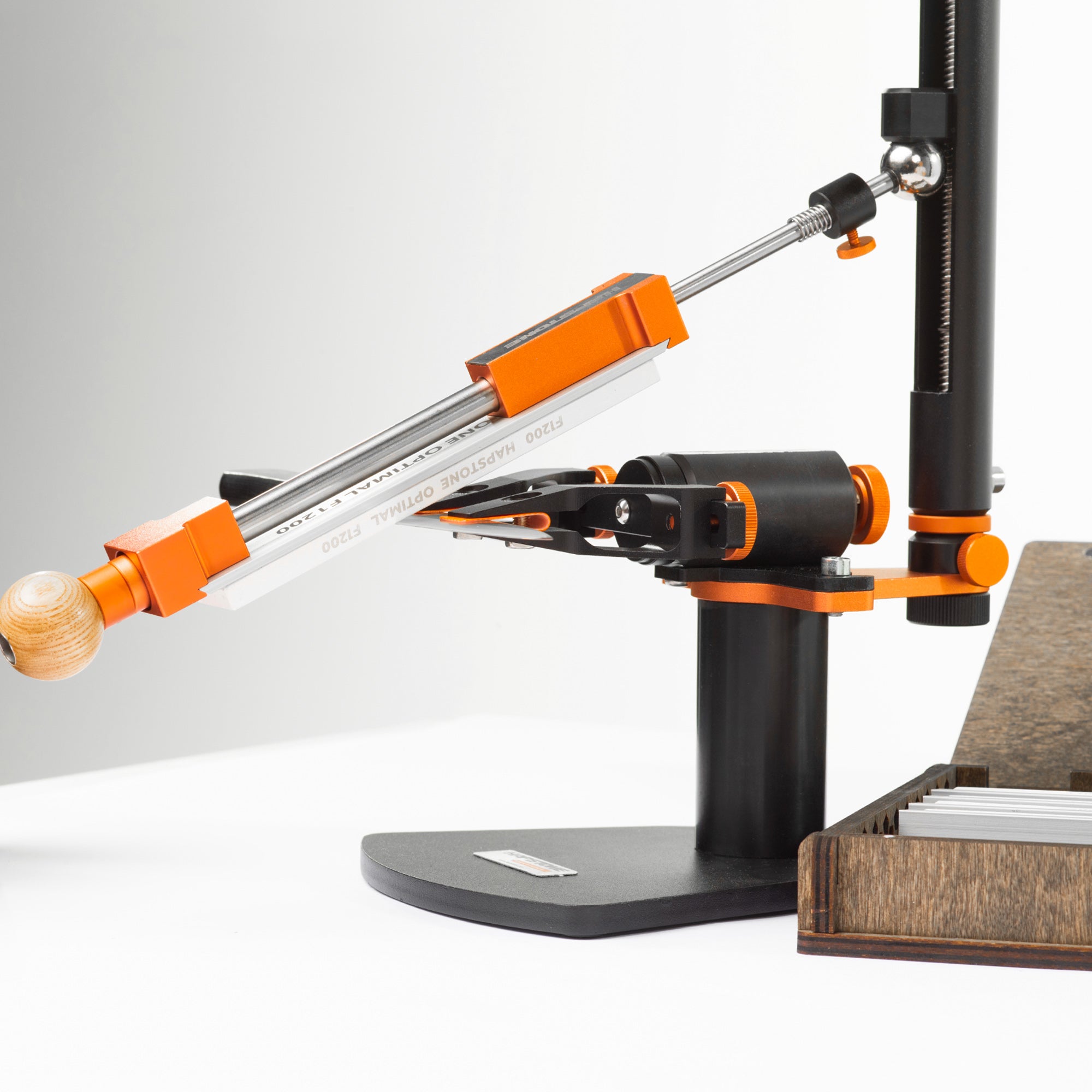 Hapstone Optimal Stones Set – Water Sharpening Kit (Aluminum Oxide, Full-Size) – Hapstone USA